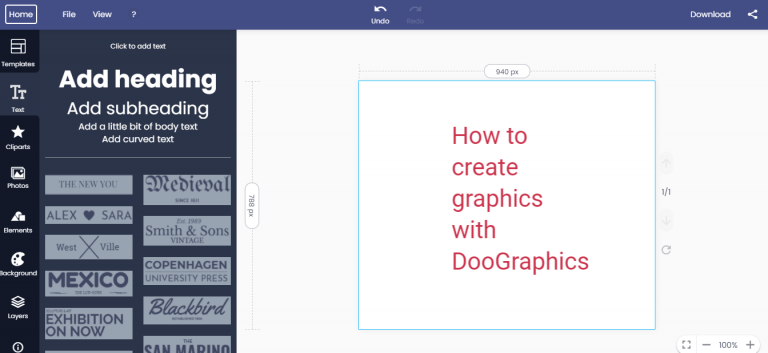 DooGraphics Review - A Perfect Graphic Designing Software - Techotn